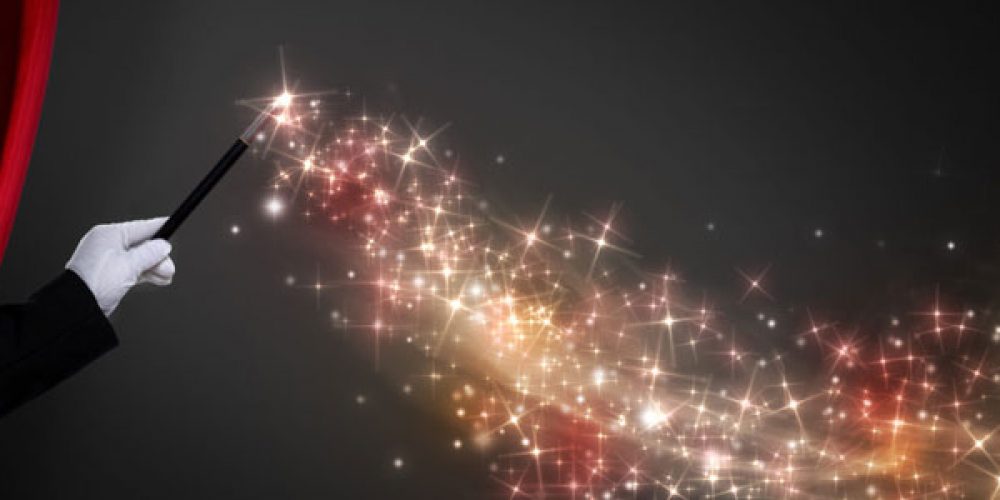 L'art de réussir un spectacle de magie par un magicien.